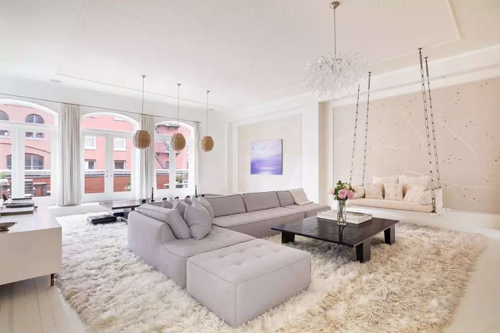 شقة بنتهاوس تريبيكا البيضاء بالكامل في Gwyneth Paltrow تحصل على 3 ملايين دولار أمريكي والعديد من صور القوائم 19369_4