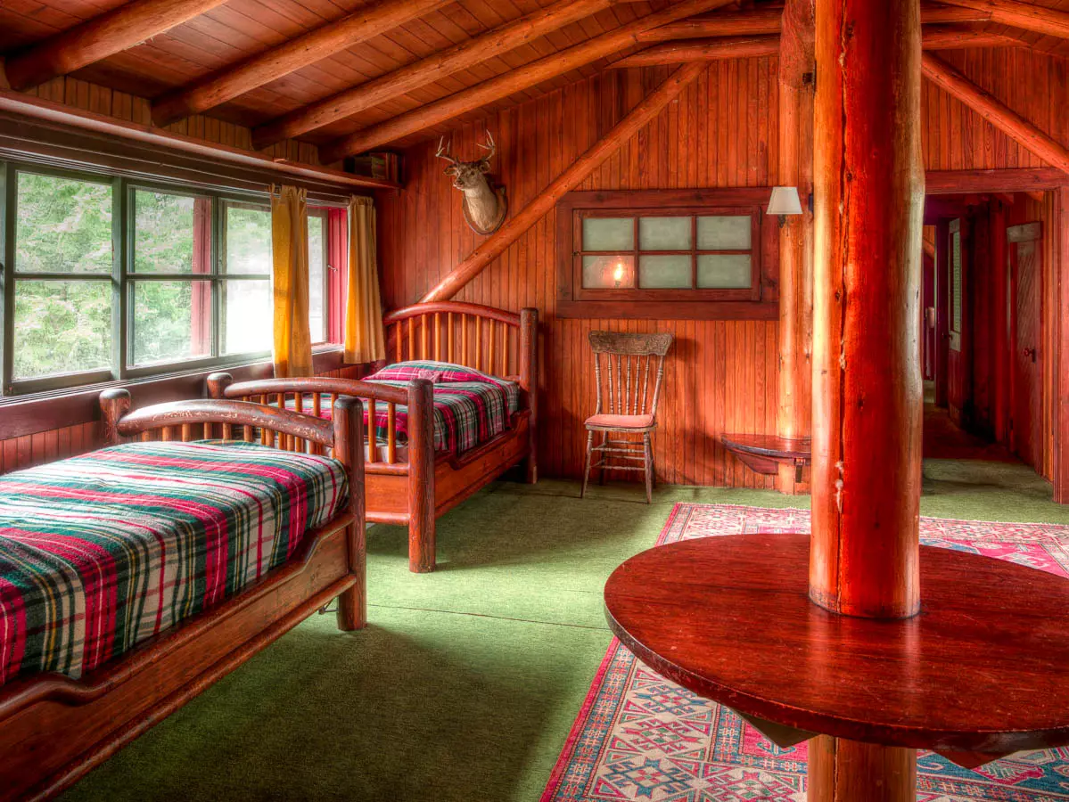 Camp Uncas, Adirondacks, casa de férias JP Morgan