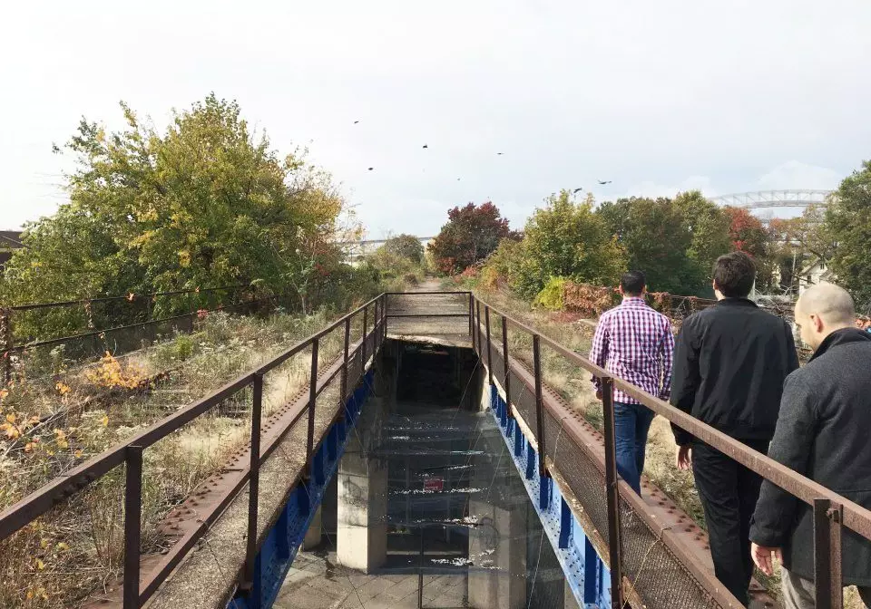 Taman bergaya High Line diusulkan untuk rel sepanjang setengah mil dari Staten Island yang ditinggalkan 19426_1