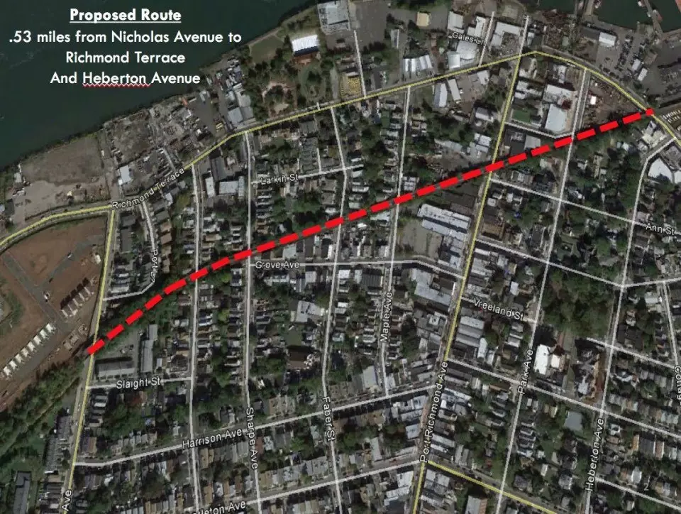 Parc în stil High Line propus pentru o porțiune de jumătate de milă de cale ferată abandonată Staten Island 19426_2