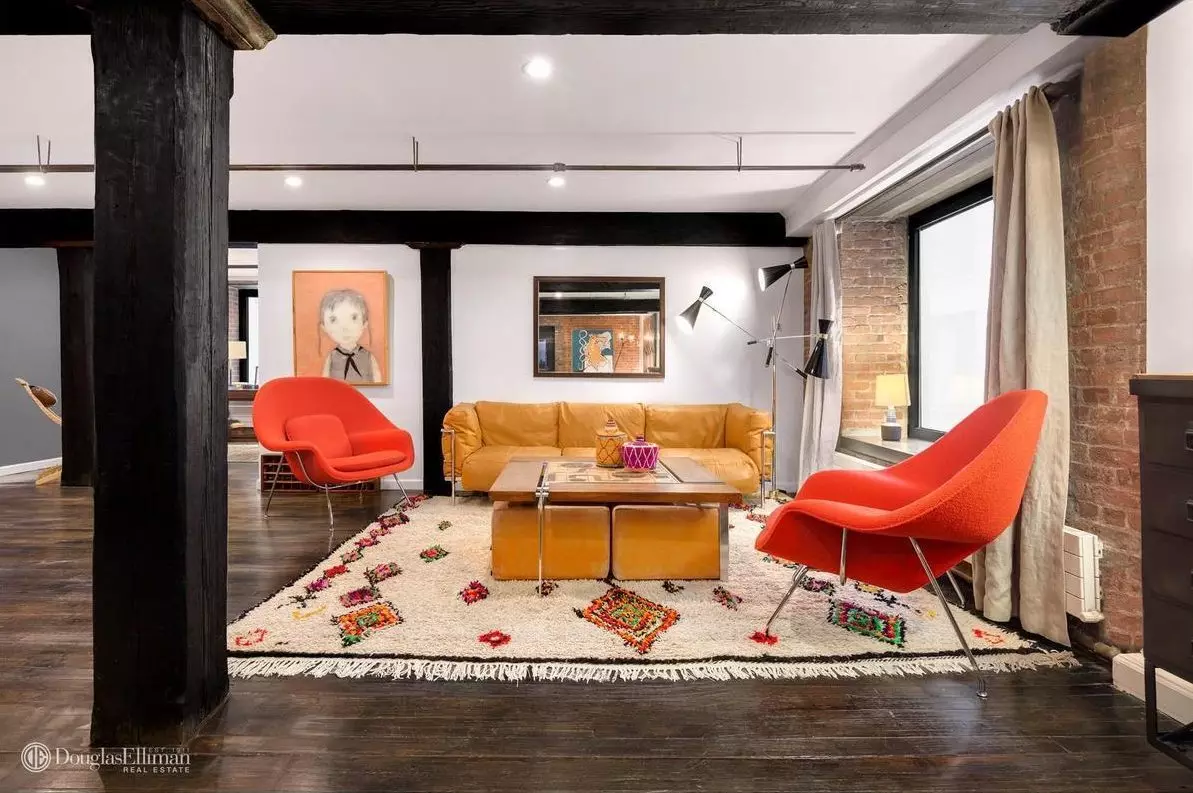 Jason Biggs kunye Jenny Mollen uluhlu uber-stylish Tribeca loft for $3M 19499_3