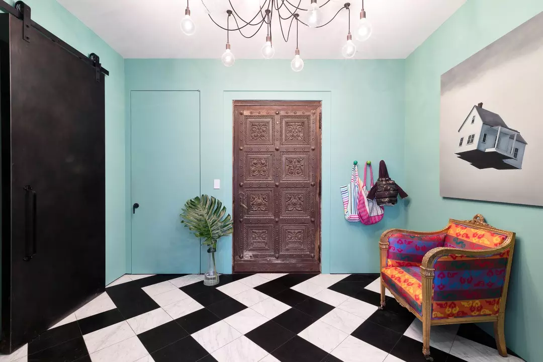 101 Wooster Street, Soho, beroemdheden, Whoopi Goldberg, loft, coole aanbiedingen, kast, kleedkamer, interieur