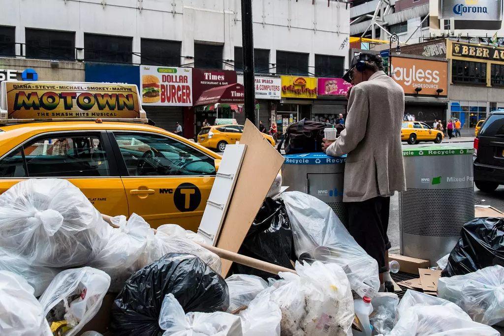 Kun New York City kasvaa, myös sen roskat kasvavat 19810_1