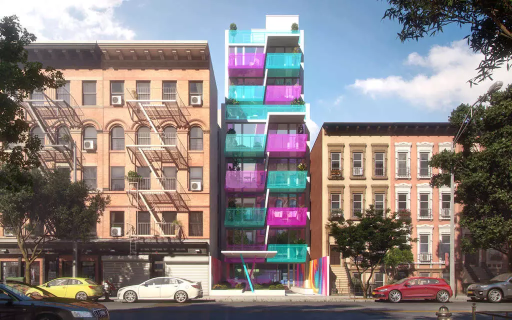 HAP ห้า, 329 Pleasant avenue, east harlem, Karim rashid, HAP Investment Developers,