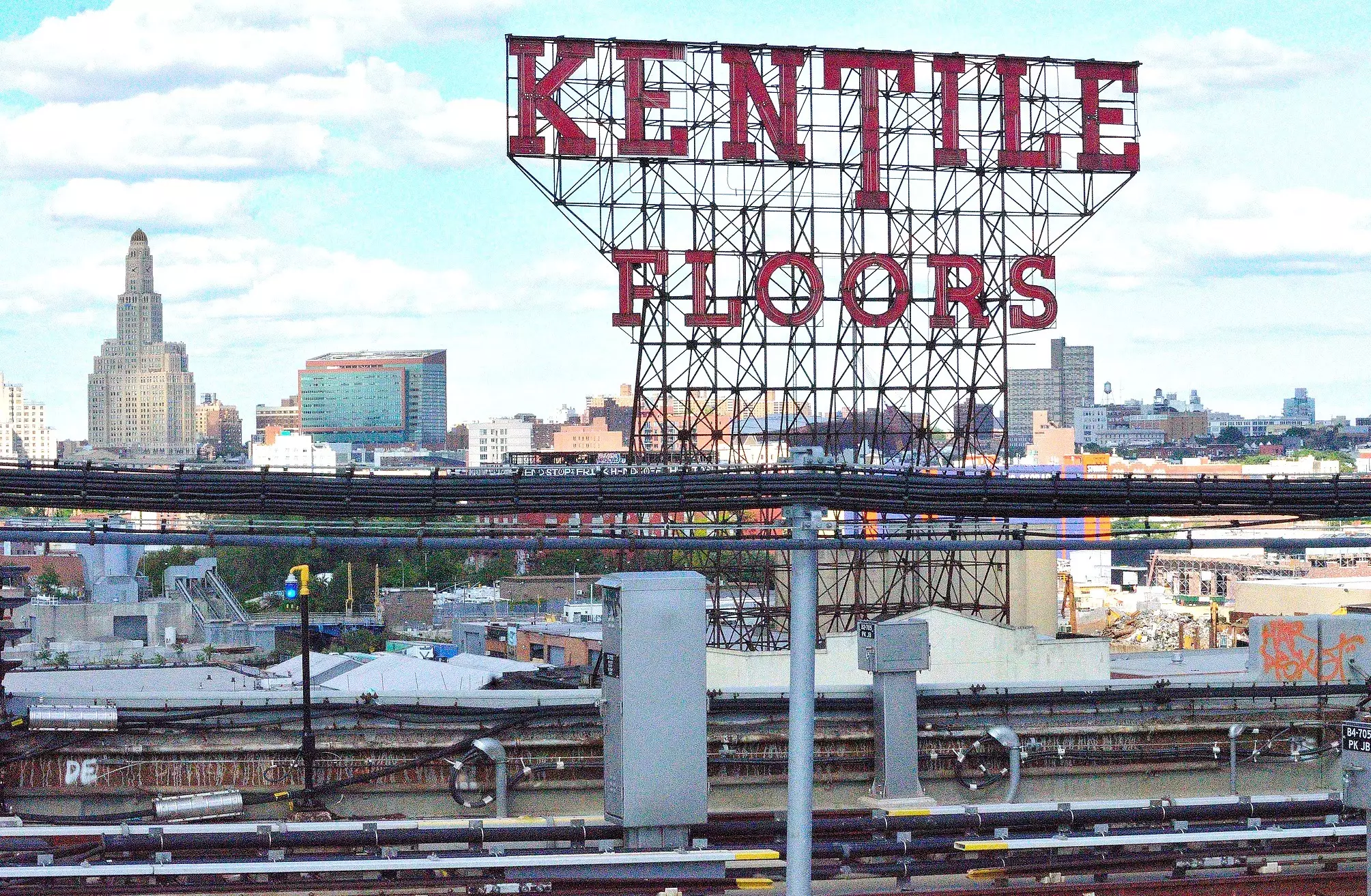 kentile floor sign, Gowanus