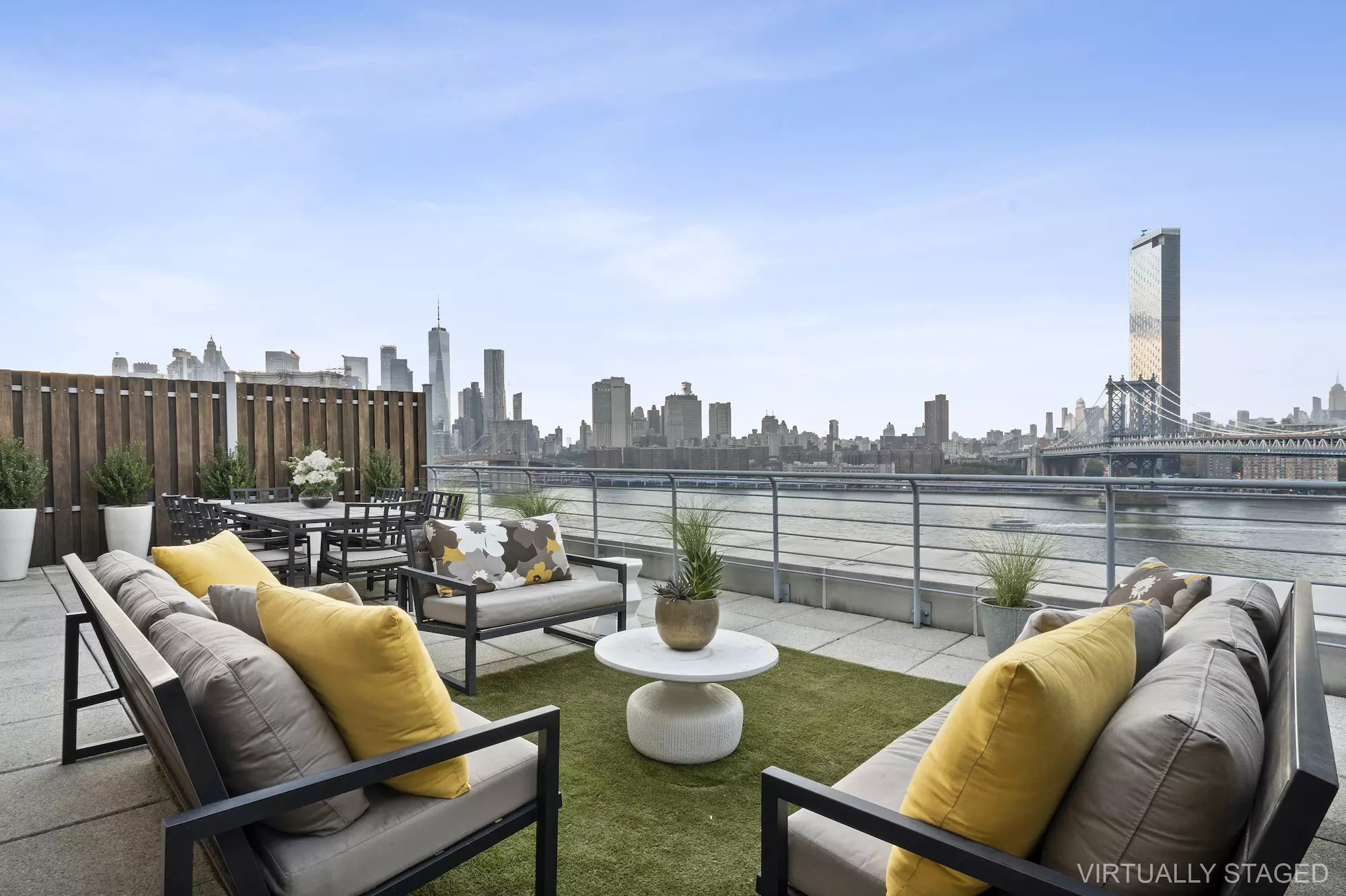 Penthouse $ 4.5M ieu ngagaduhan sasak anu narik ati sareng pandangan langit Manhattan anu anjeun kéngingkeun di Dumbo 2029_11