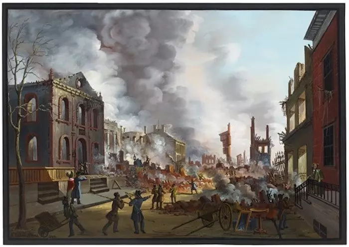 o gran incendio de 1835, historia,