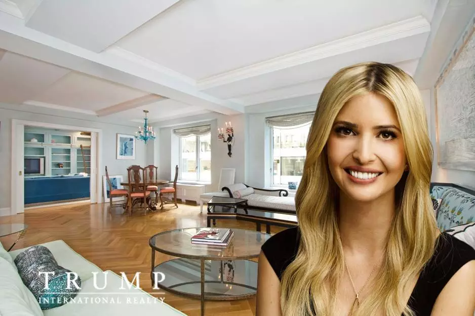 Ivanka Trump သည် သူမ၏ ထုံထိုင်းသော Park Avenue pad ကို ရောင်းချခဲ့ပြီး ဒေါ်လာ 4.1 သန်း တောင်းဆိုခဲ့သည်။ 20592_1