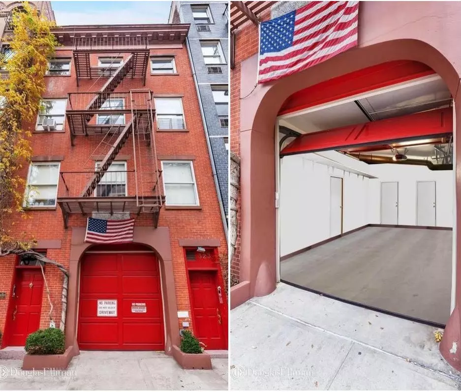 323 West 21st Street, Cool Listings, Chelsea, Firehouse, Manhattan Rental, บ้านประวัติศาสตร์, Andy Warhol, รถม้า