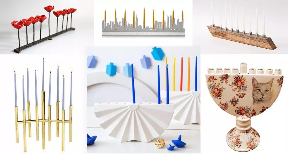 10 moderne menorah-ontwerpe vir Chanoeka 2016 20717_1