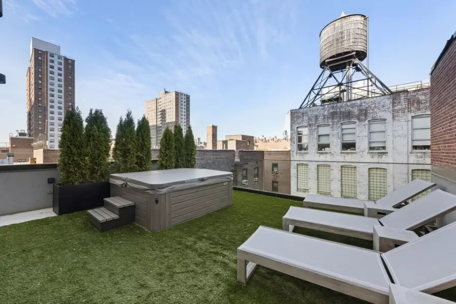 357 West 17th Street, Cool Listings, mansion, Chelsea, Karim Rashid, urban mcmansion, roof deck, garage, outdoor space, wine cellar, gym, spa, pool, private pool, townhouse, private garage,