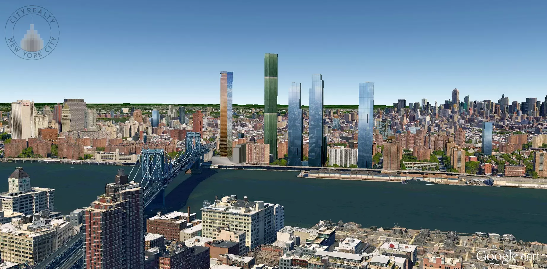 Kontroverzná lokalita v Lower East Side získava ďalšie dve veže vysoké 700 stôp 20783_1