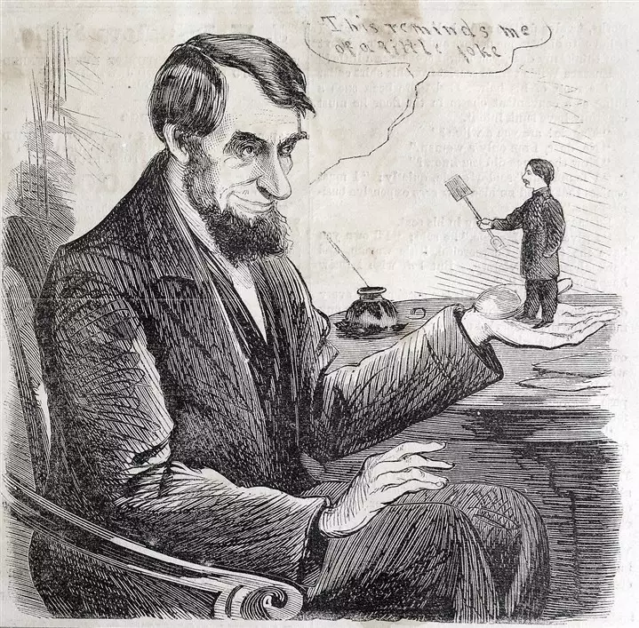 Lincolnmcclellan-карикатура-1854