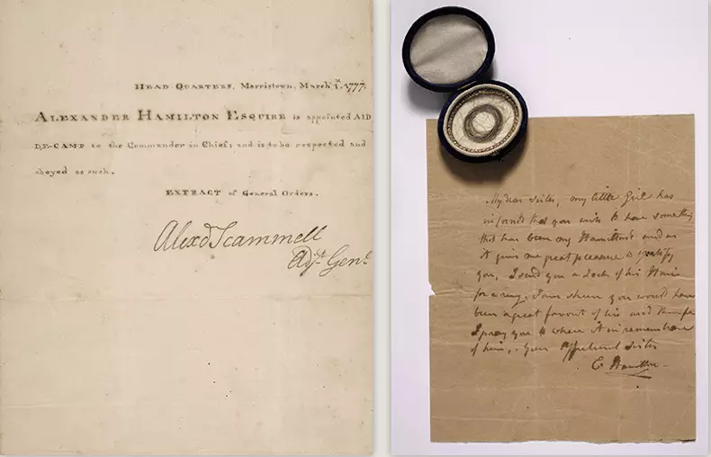 オークションにかけられたアレクサンダーハミルトンの未発表の手紙の珍しいコレクション 21213_1