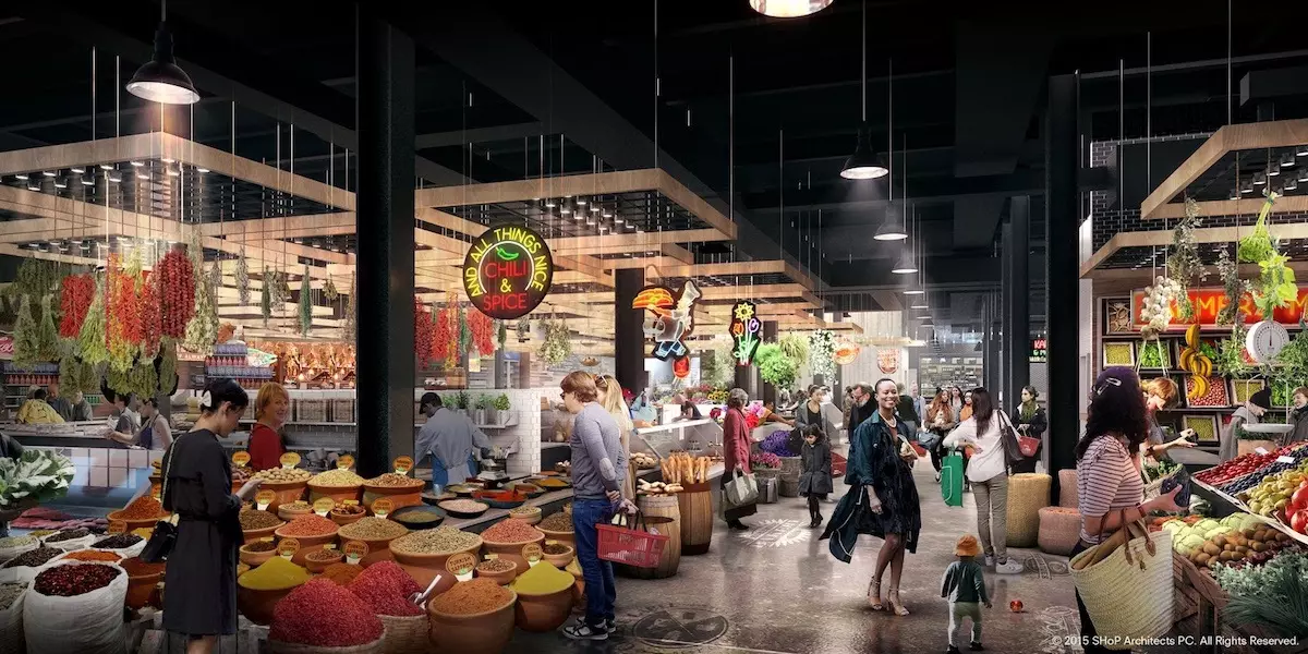 Awọn itumọ titun ti a fihan fun Essex Crossing's 150,000 square-foot mega-market 21225_1