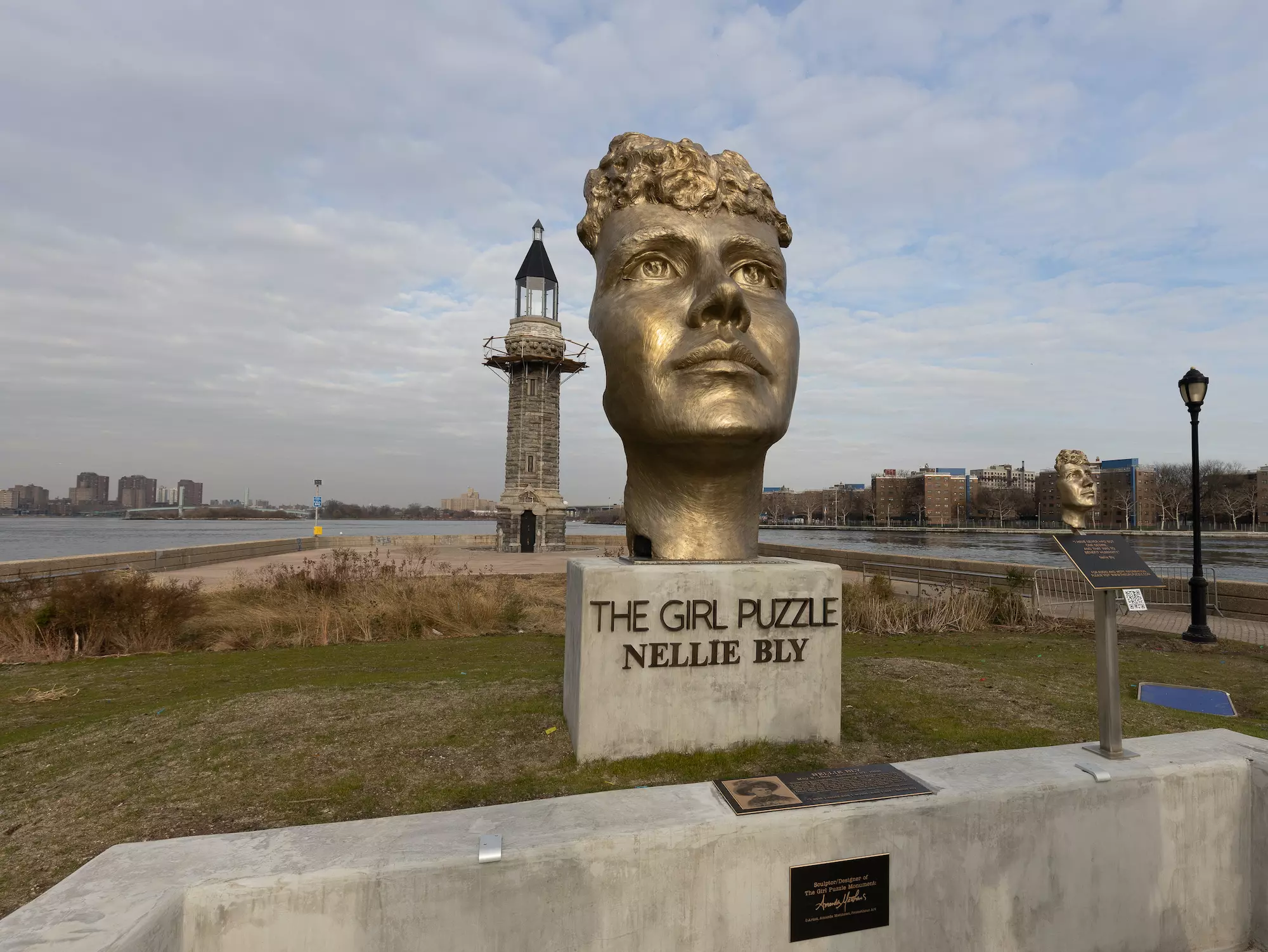 S'obre a l'illa Roosevelt un monument en honor a la periodista d'investigació Nellie Bly 2122_1
