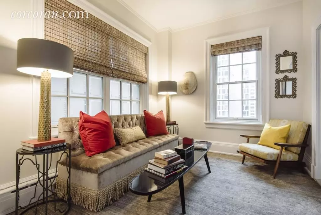 1 Lexington Avenue, Gramercy, Gramercy Park, Uma Thurman, Ethan Hawke, Selebriti, Real Estate Selebriti, 435 East 52nd Street, River House, Manhattan Co-op pikeun dijual, renovasi, interior