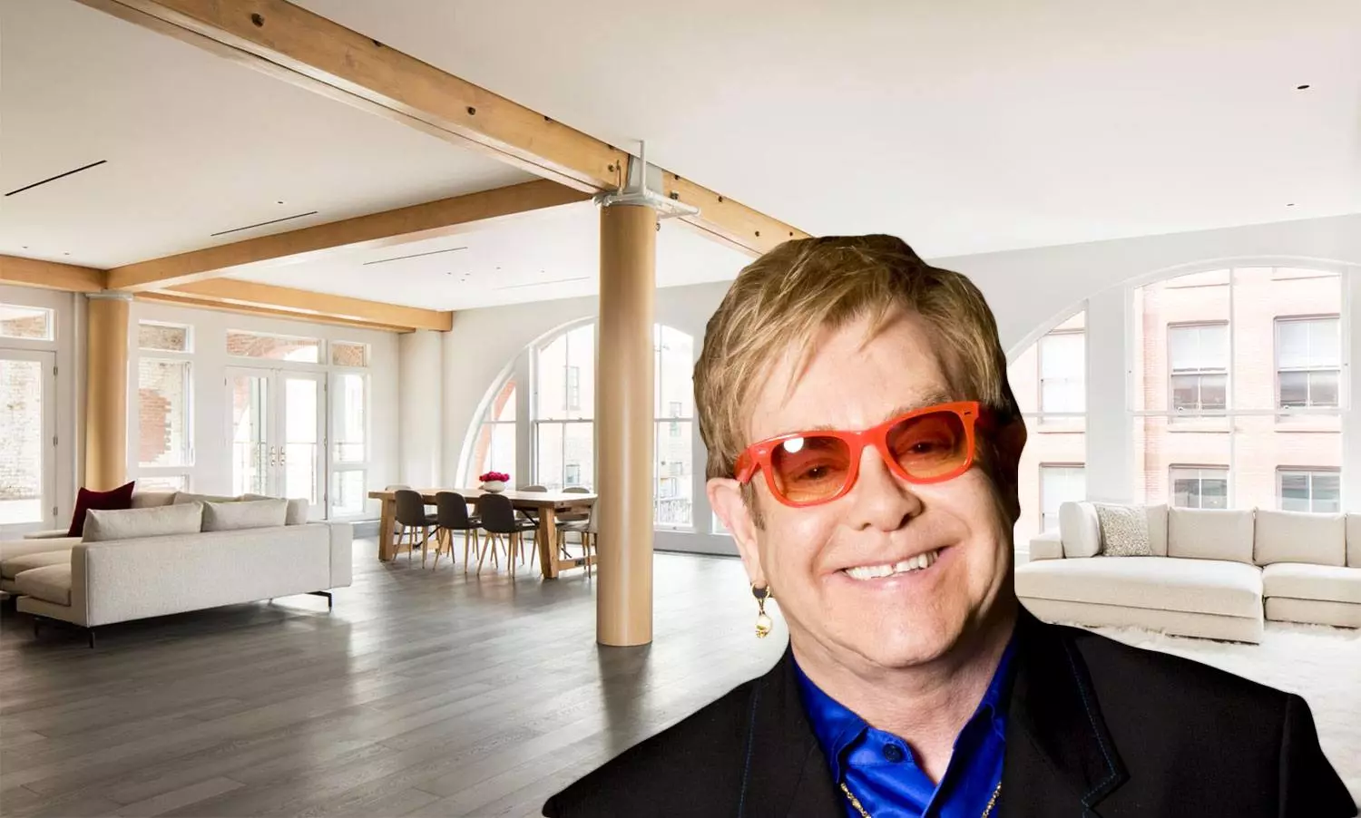 Lofta berê ya Soho ya Elton John, ku bi tunela pisîka veşartî ve hatî tije kirin, bihayek biha digihîje 16 mîlyon dolar 21291_1