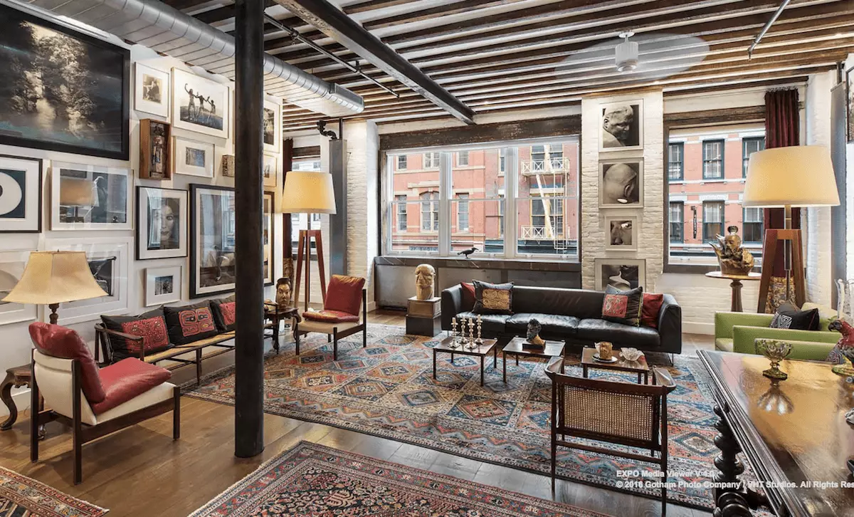 En kunsthandlers loft pluss et superfancy rekkehus tilsvarer denne $10M Tribeca triplex 21441_1