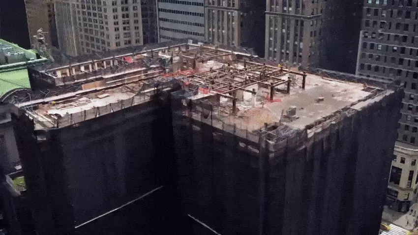 Panoorin ang time-lapse demolition ng isang buong Midtown block para sa 1400-foot One Vanderbilt 21480_1