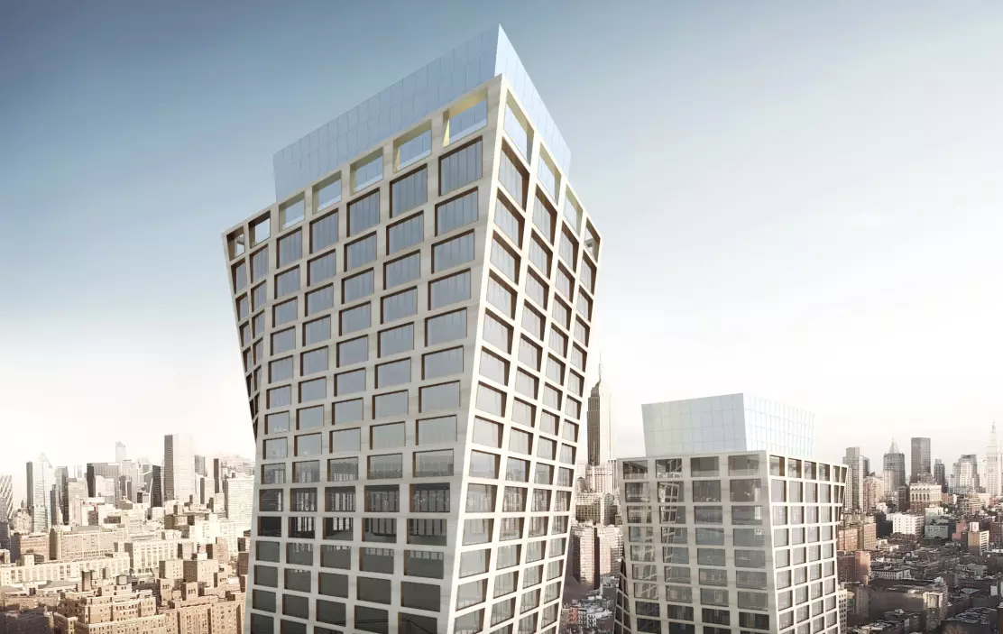 NYC סטאַרטעקטשער, 76 Eleventh Avenue, Bjarke Ingels, BIG Architecture, HFZ Capital, High Line Towers