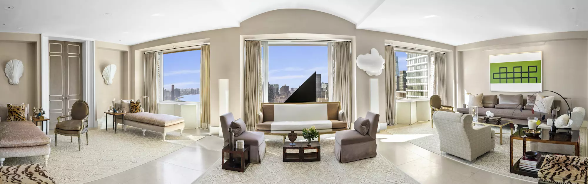 O ático de 5 millóns de dólares é un clásico de Manhattan con vistas de 360 graos e terrazas envolventes 2170_3