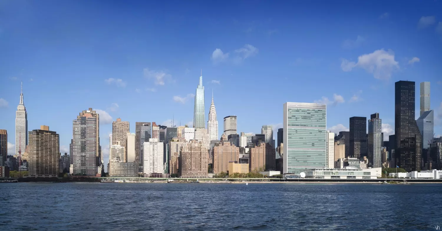 Midtown East panorama, KPF, zonų keitimas, NYC dangoraižiai, SL Green