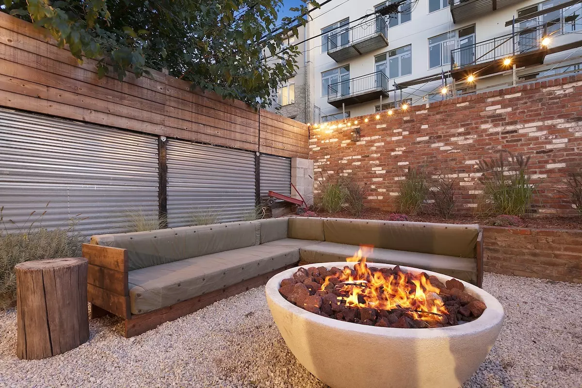 550 grand street, compass, williamsburg, condo, fire pit