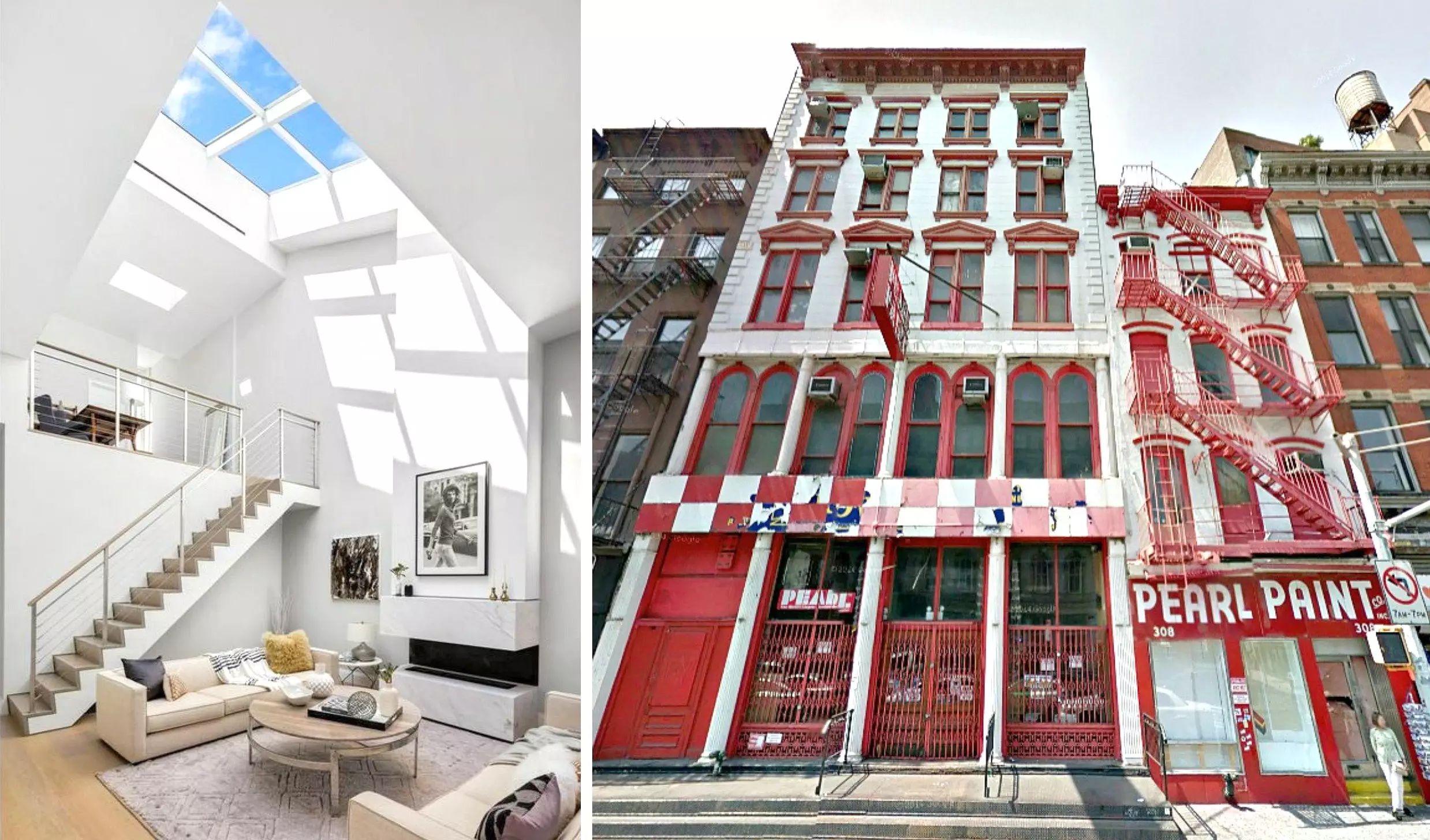 Penthouse 7,75 mîlyon dolar di ser kondoyên Tribeca's Pearl Paint-ê de digire 21825_1