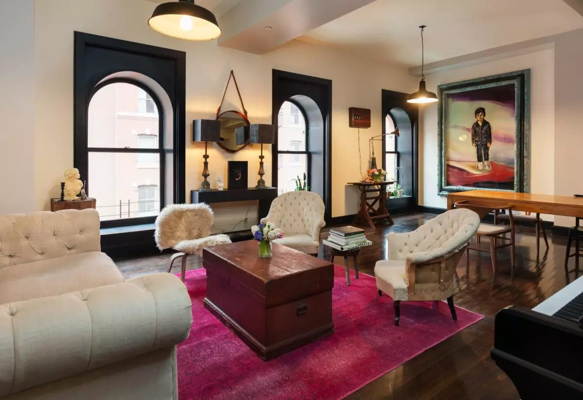 Gabungkan penthouse Tribeca Gwyneth Paltrow dengan loteng di tingkat bawah untuk dupleks terunggul 21847_1