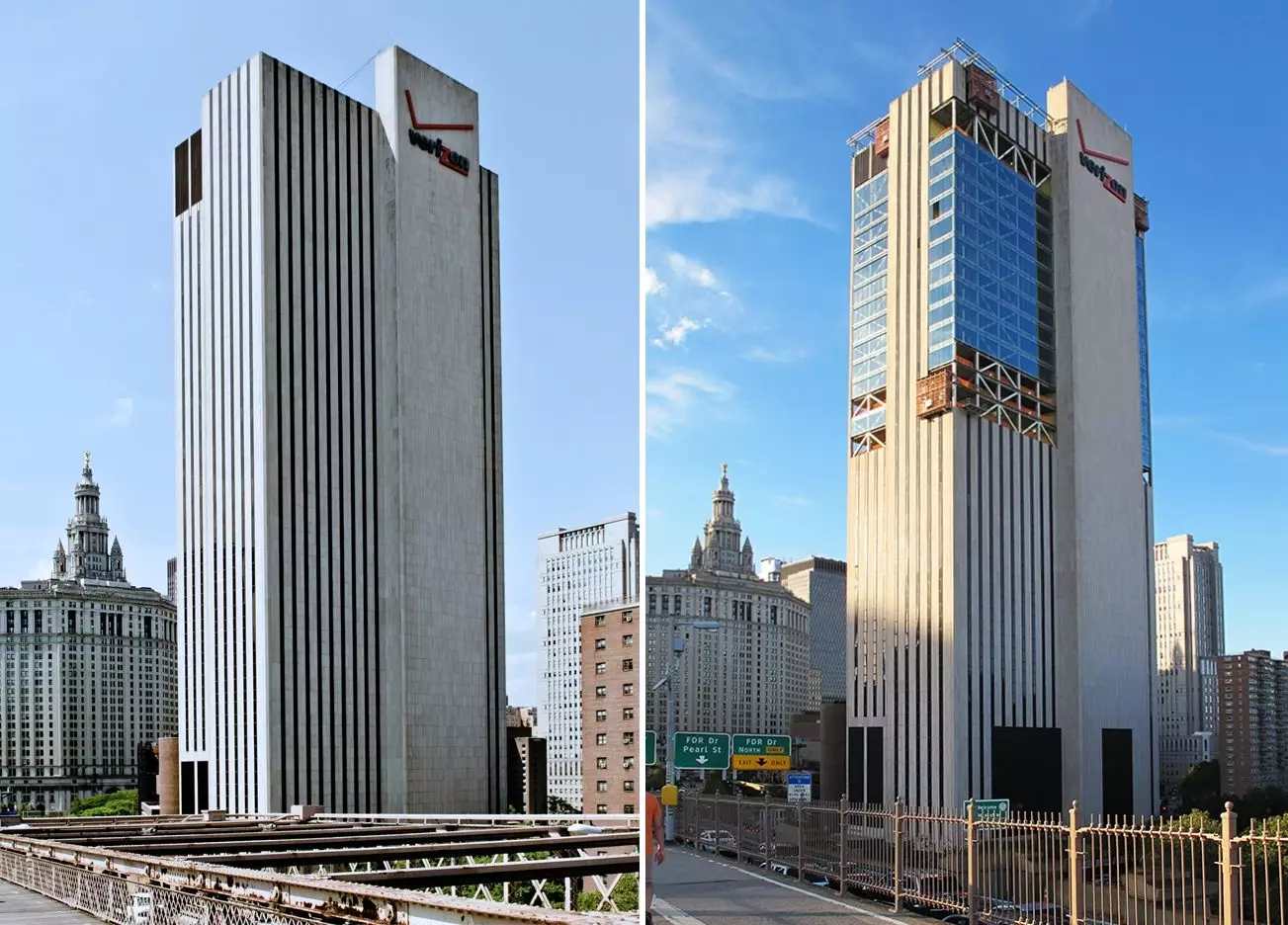 Недостаци хоризонта: Најружнија зграда Њујорка коначно добија своје стакласто ажурирање 21932_1
