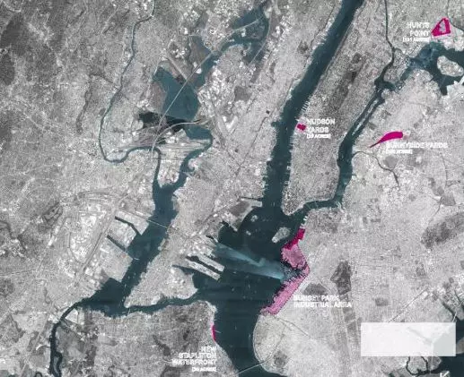 Nais ng AECOM na gawing 45,000-unit mega-development ang Red Hook na may bagong koneksyon sa subway 22000_6