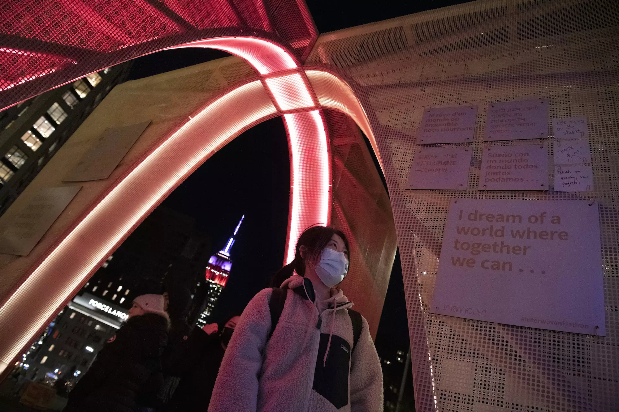 Флатирондағы жаңа интерактивті қондырғы Нью-Йорк тұрғындарын бірге армандауға шақырады 2203_3