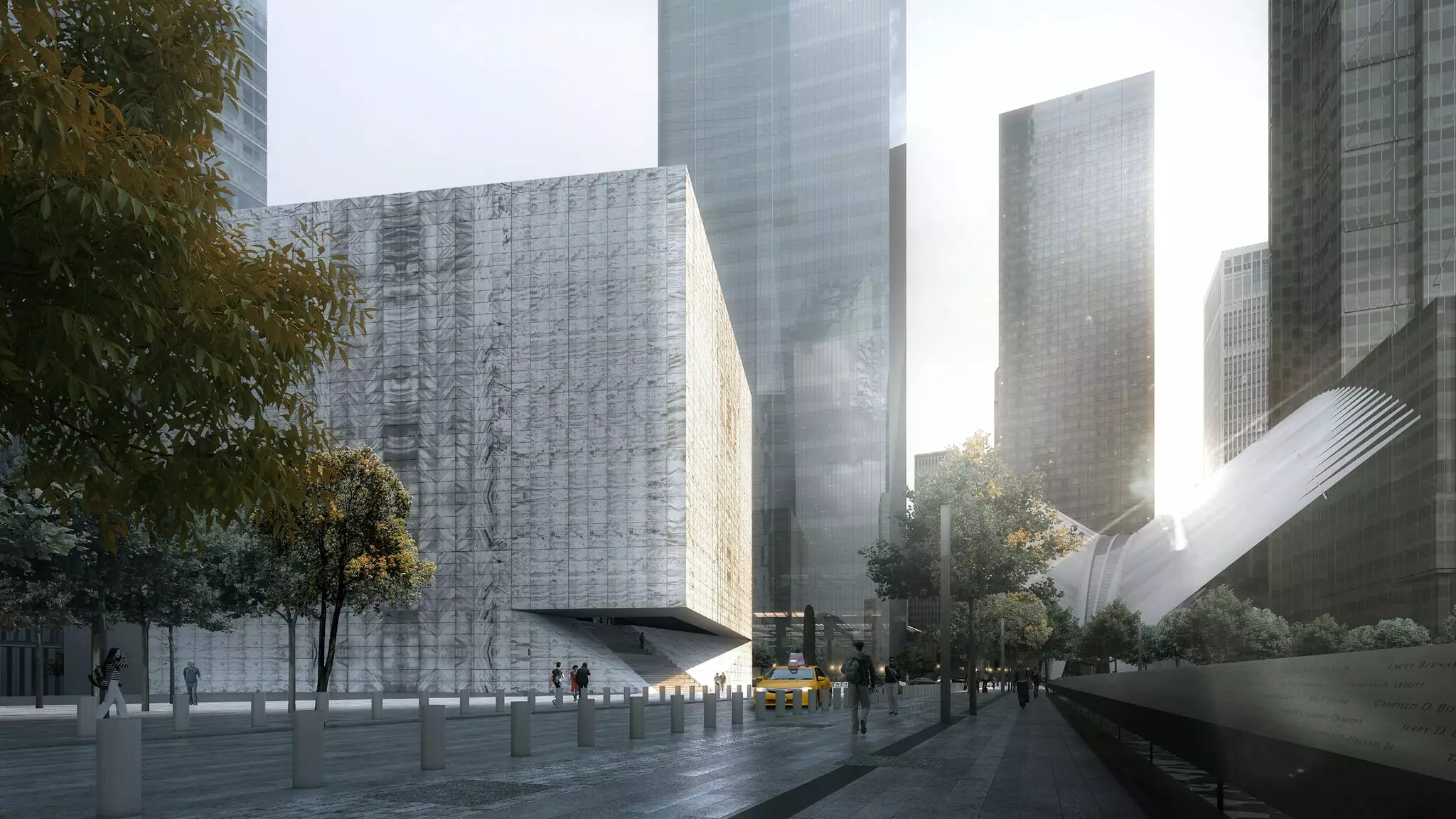 UJAWNIONE: World Trade Center Performing Arts Center będzie półprzezroczystą marmurową kostką 22053_1