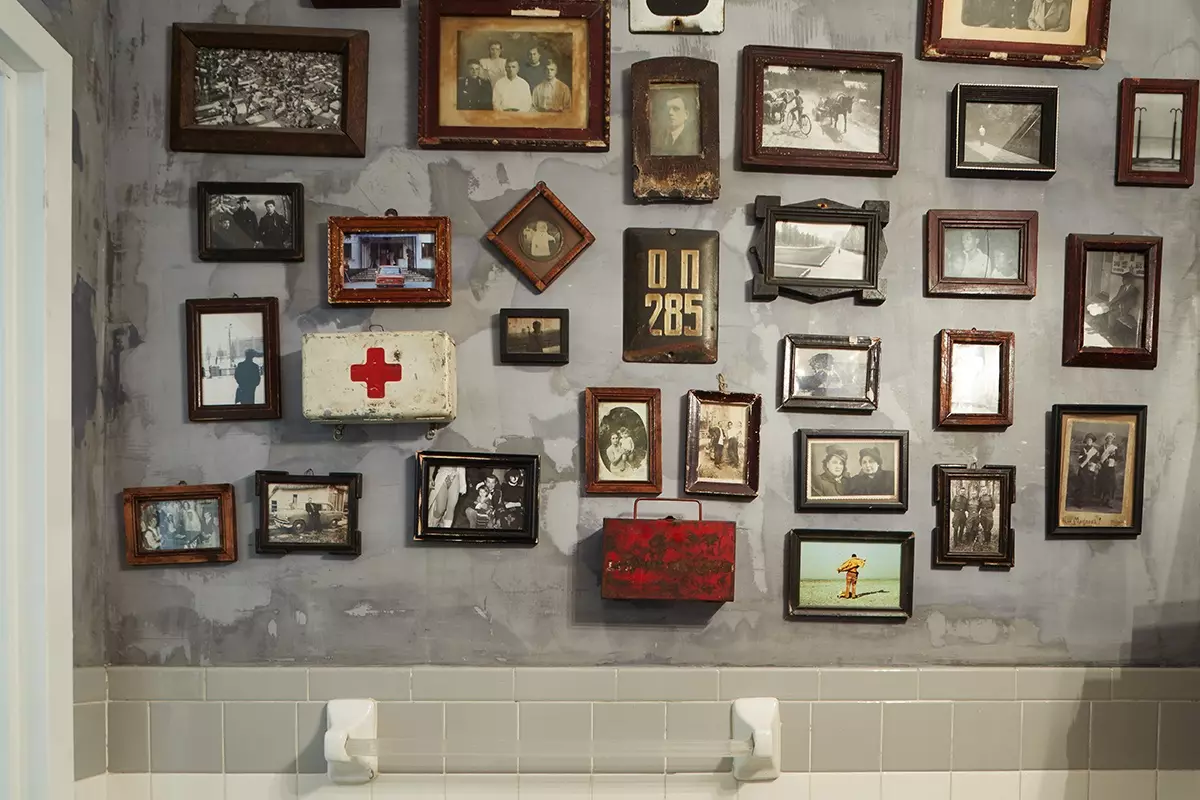 Sasha Maslov Brooklyn Navy Yard Loft Bathroom Wal