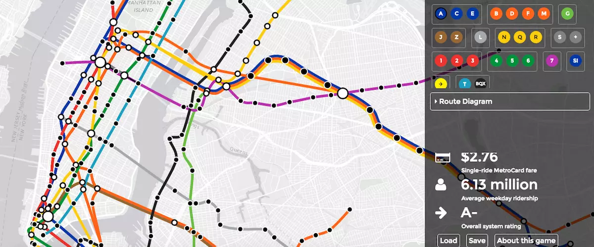 Nova interaktivna igra podzemne železnice vam omogoča, da zgradite tranzitni sistem vaših sanj 22606_1