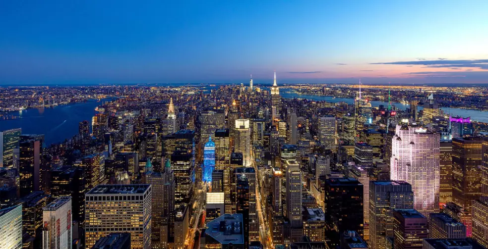 432 Park Avenue, vues du 432 Park, le plus haut bâtiment résidentiel, NYC starchitecture