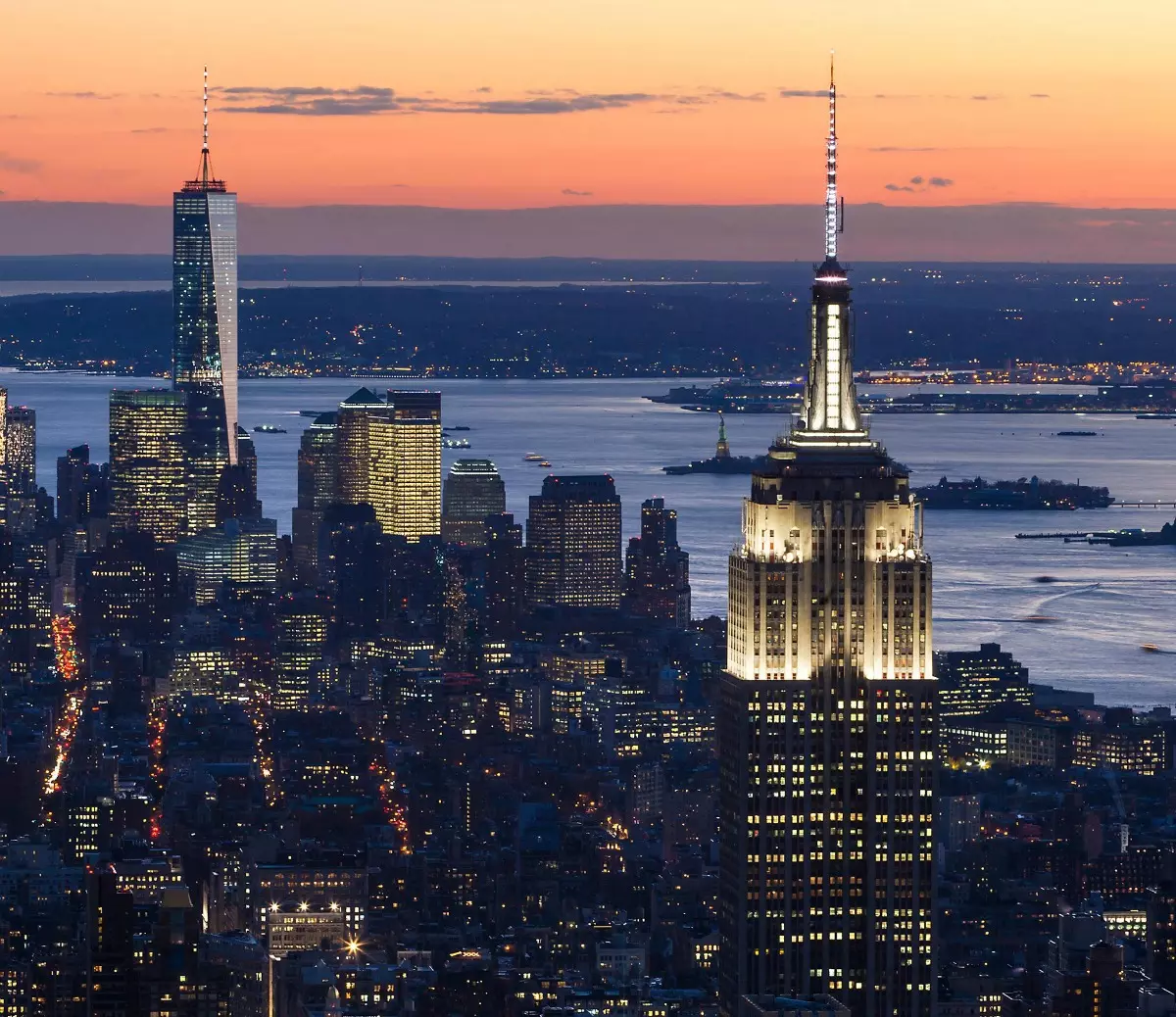 432 Park Avenue, vues du 432 Park, le plus haut bâtiment résidentiel, NYC starchitecture