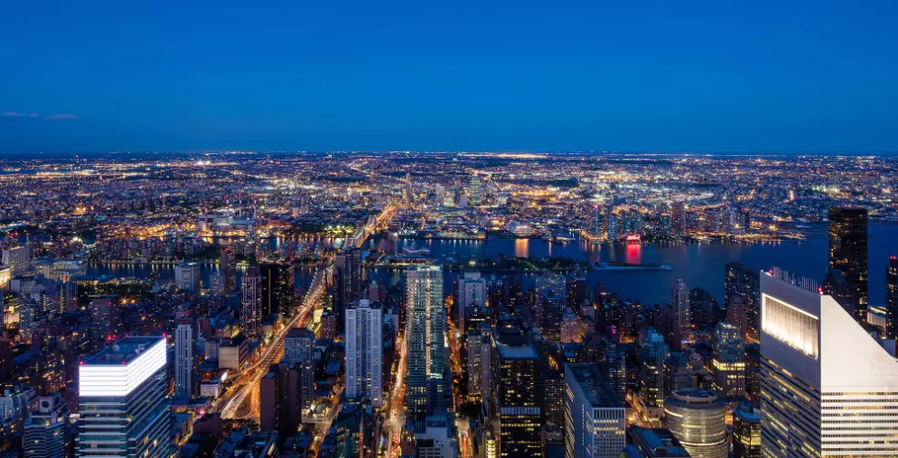 432 Park Avenue, vistas desde 432 Park, edificio residencial máis alto, arquitectura de Nova York