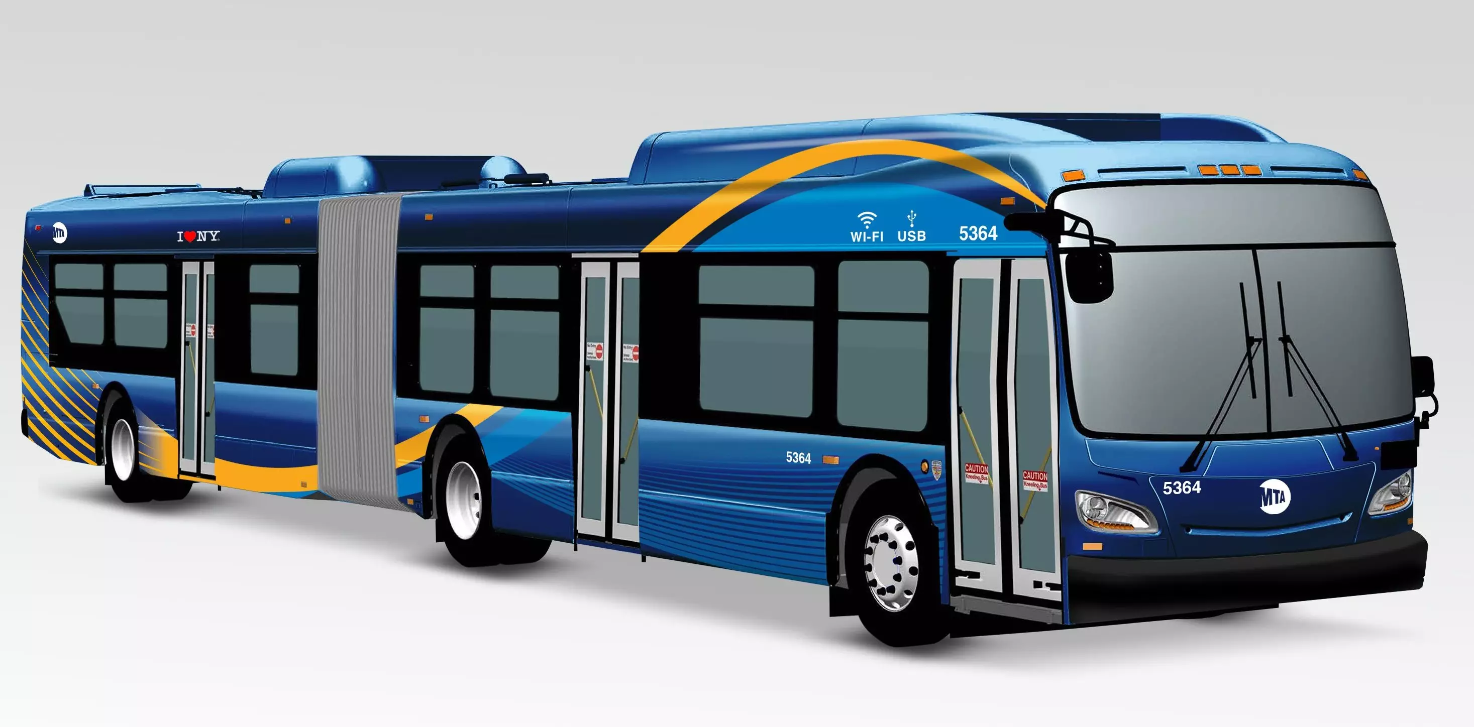 bagong MTA bus, Gobernador Cuomo, NYC bus, teknolohiya ng transportasyon
