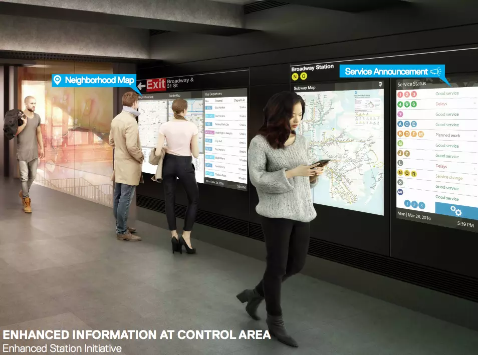 تصاميم مترو الانفاق MTA الجديدة 2016 4