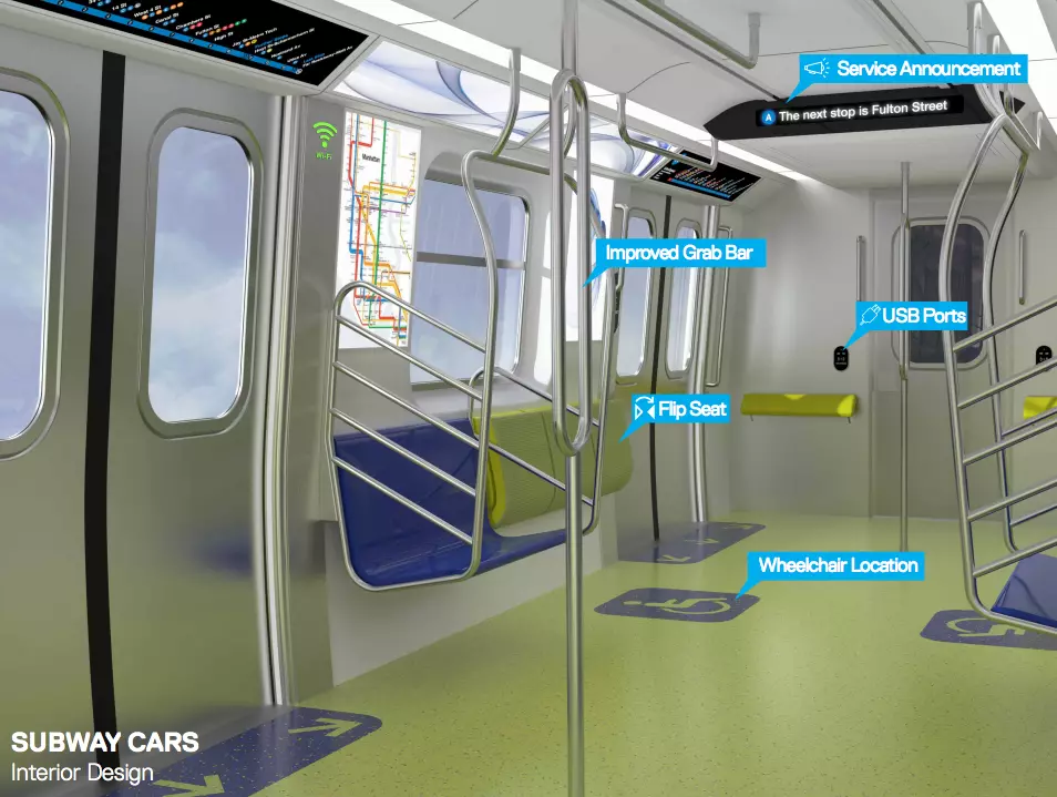 تصاميم مترو الانفاق MTA الجديدة 2016 6