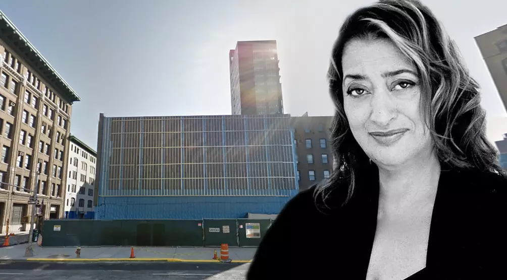 고 자하 하디드(Zaha Hadid)가 웨스트 첼시(West Chelsea)의 콘도/문화 건물에 대한 계획을 제출했습니다. 22820_1