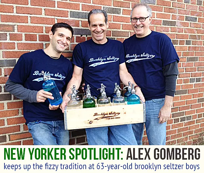 Valokeilassa: Alex Gomberg jatkaa perinteitä 63-vuotiaan Brooklyn Seltzer Boysin kanssa 22951_1