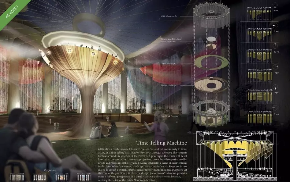 Niujorko valstijos paviljonas-konkursas-laiko aparatas