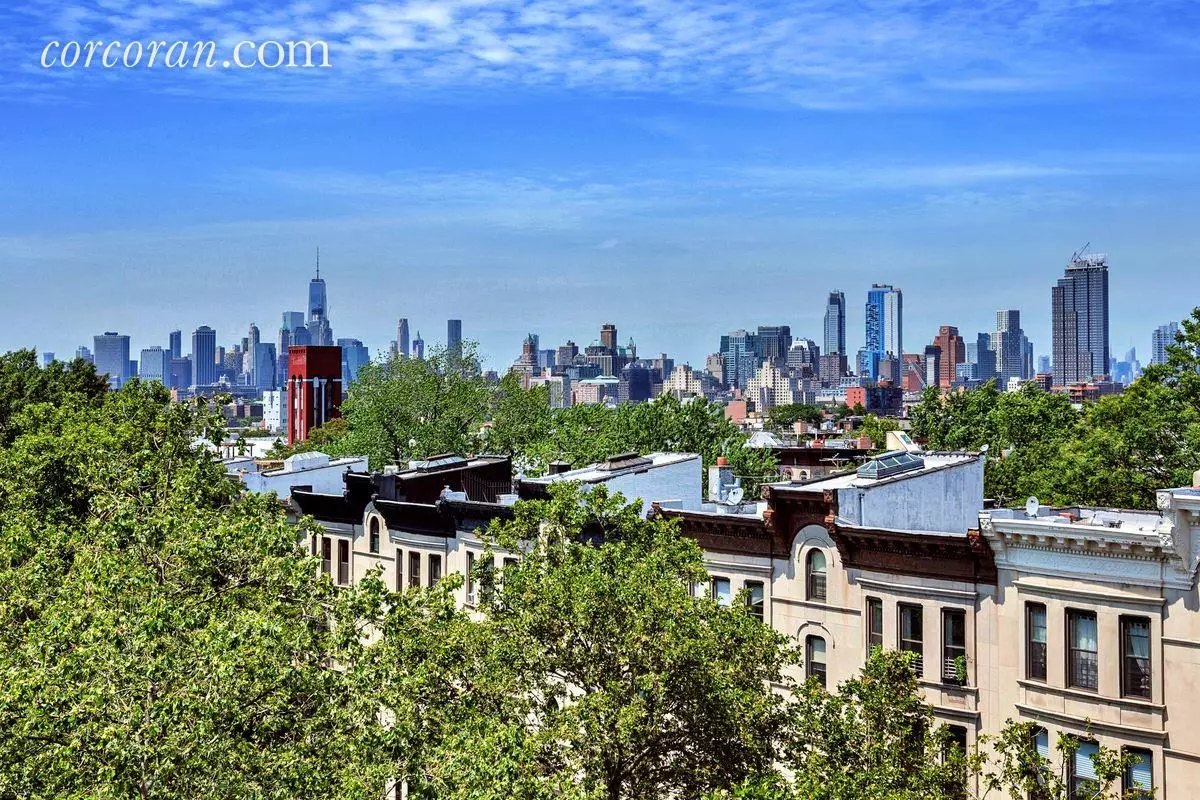 486 Third Street Blick von der Dachterrasse