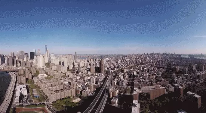 वीडियो: एक्सेल के 823-फुट-लंबा एक मैनहट्टन स्क्वायर से दृश्यों में लें 23136_1