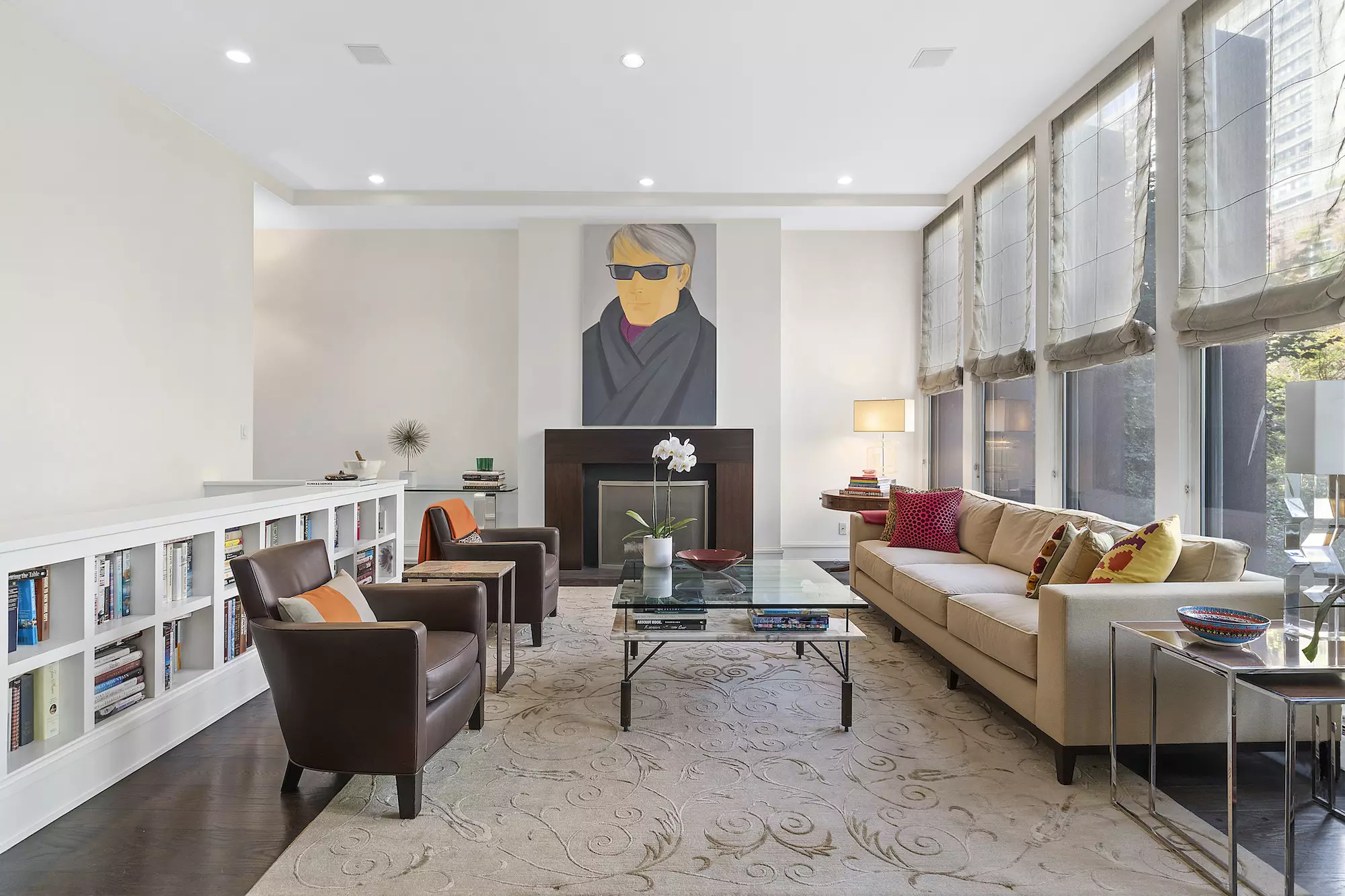 Perumahan kota gandeng sareng genah co-op di tempat tinggal $ 4.7M Upper West Side unik ieu 2316_4