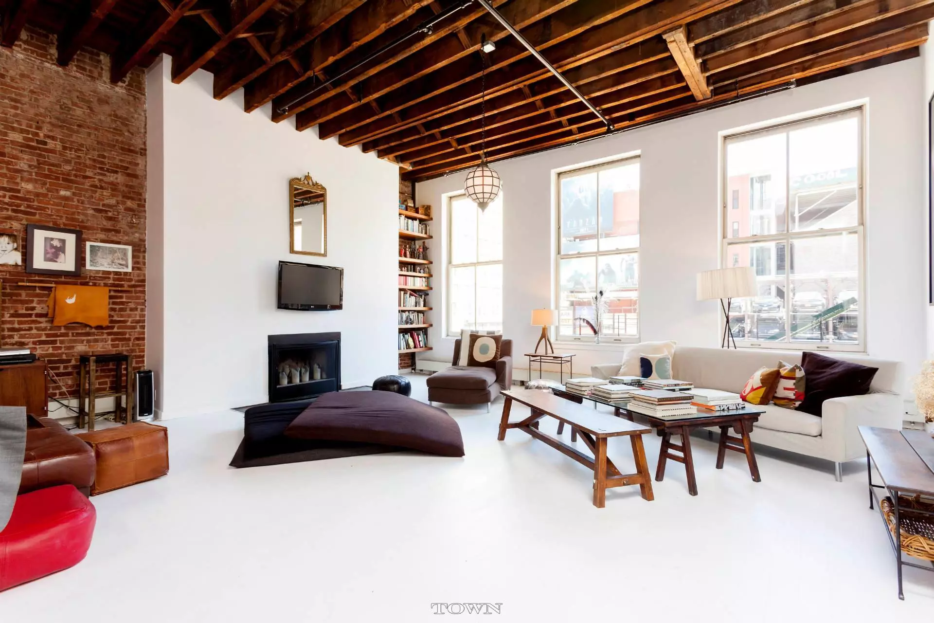 27 Great Jones Street, loft, utleie, noho, stue