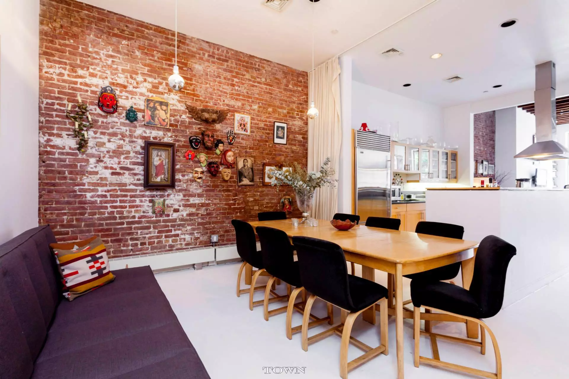 27 Great Jones Street, loft, utleie, noho, spisestue